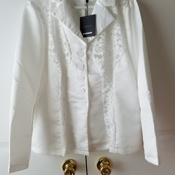 KOANDAILY | Jackets & Coats | Long Sleeve Solid Lady Outerwear Nwt ...